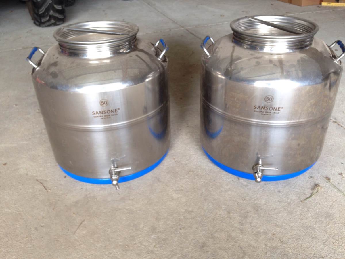 50L tanks | Used Olive Machinery from Australia