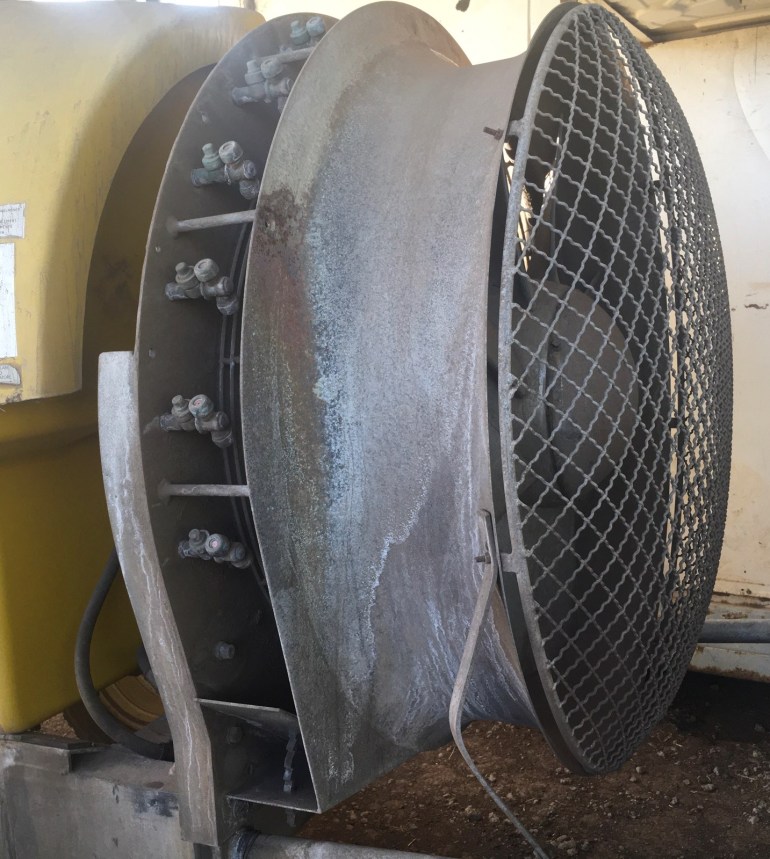 SOLD Used 3,000L Tornado Air Blast Spray Unit | Used Olive Machinery ...